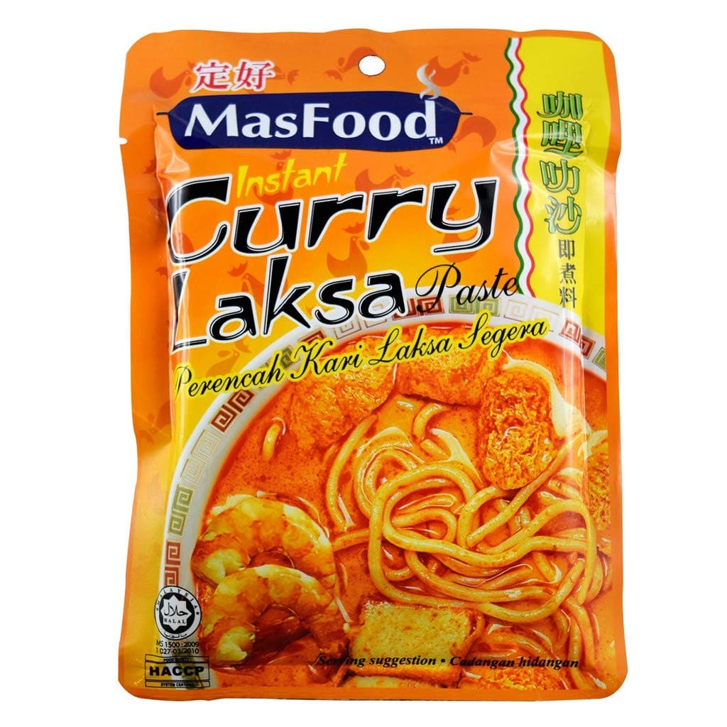 MASFOOD INSTANT LAKSA CURRY PASTE 200 GM – KTK Masala Shop