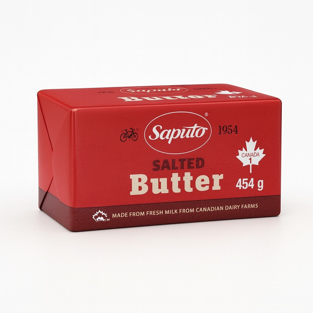SAPUTO SALTED BUTTER FROZEN 25x1LBS CS – KTK Masala Shop